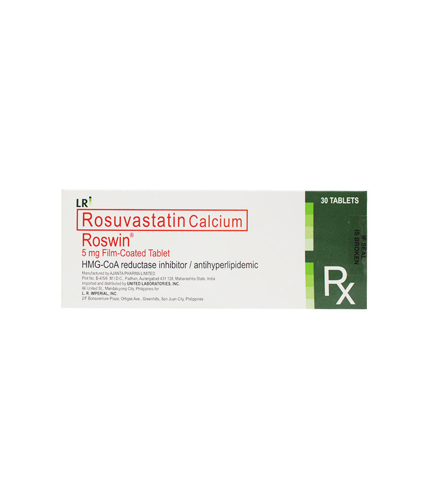 ROSWIN 5MG TABLET – Pharmadoo Health