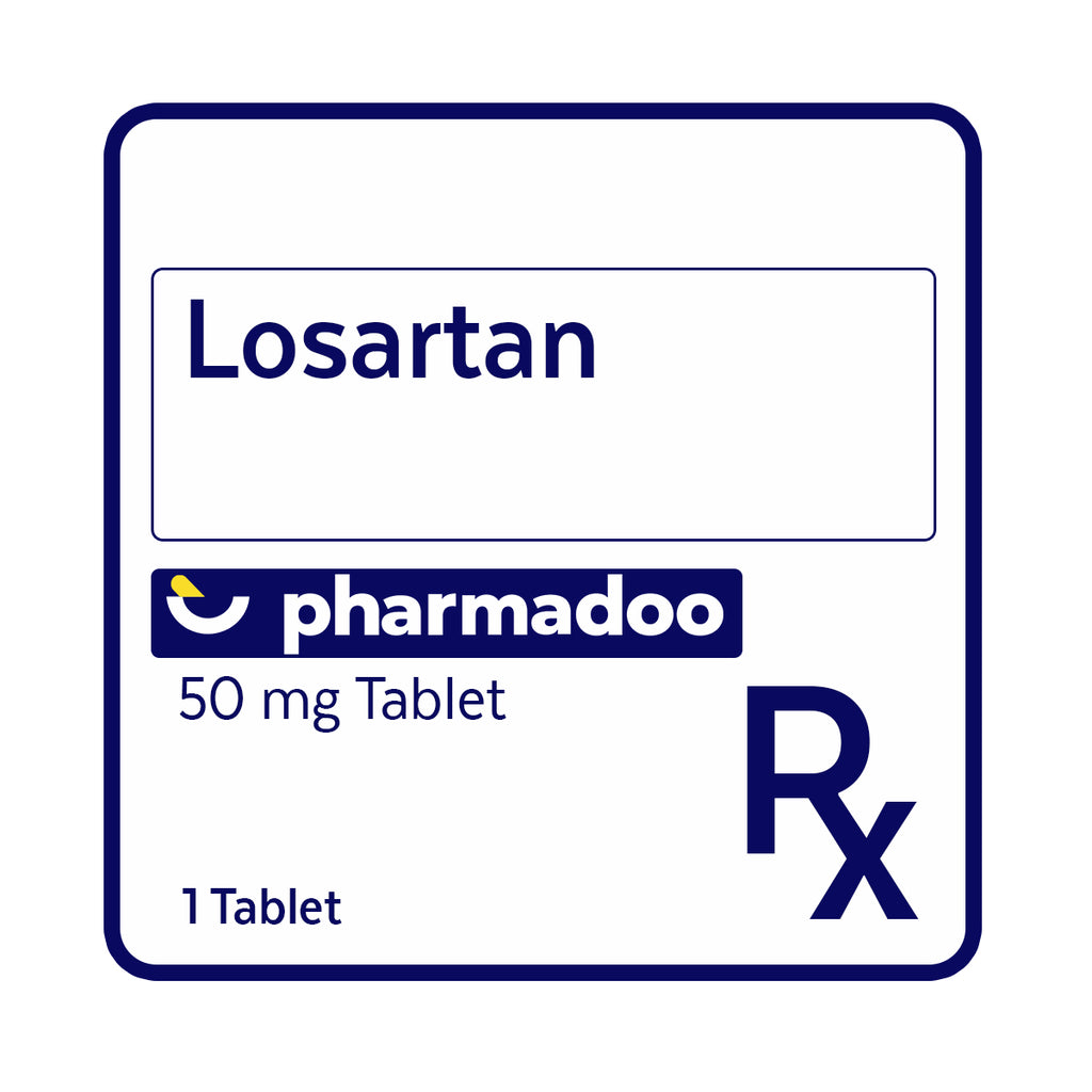 LOSARTAN 50MG – Pharmadoo Health