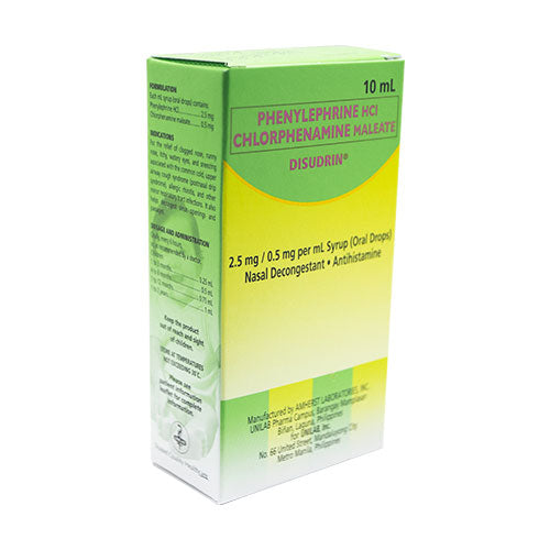 DISUDRIN DROPS 10ML – Pharmadoo Health